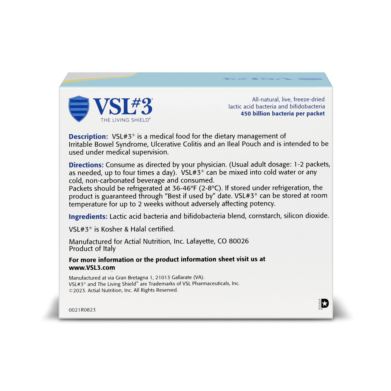 VSL#3 IBS Probiotic Packets - Choose The Right VSL#3 Probiotic Packet ...