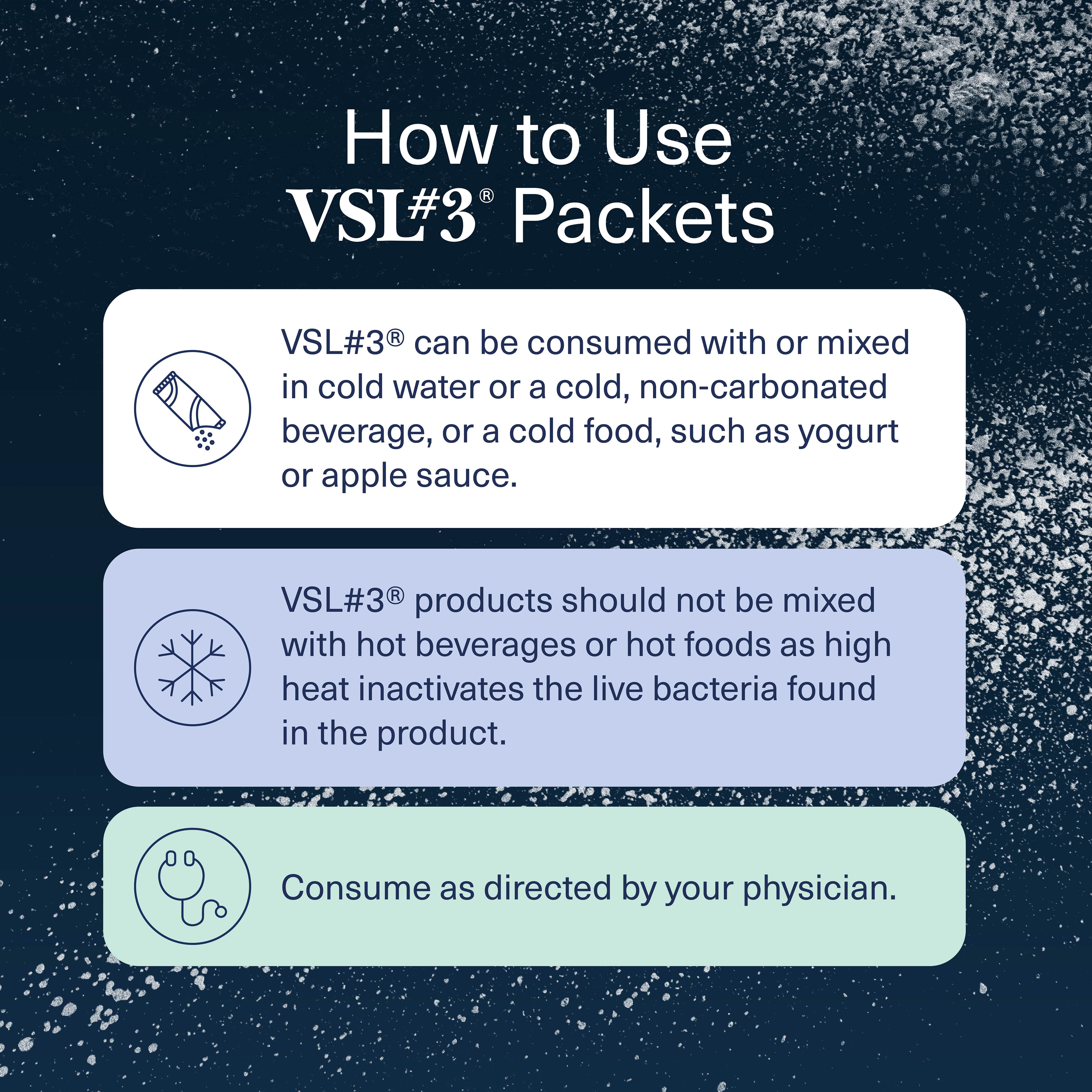 VSL#3 IBS Probiotic Packets - Choose From A Variety Of VSL#3 Probiotic ...